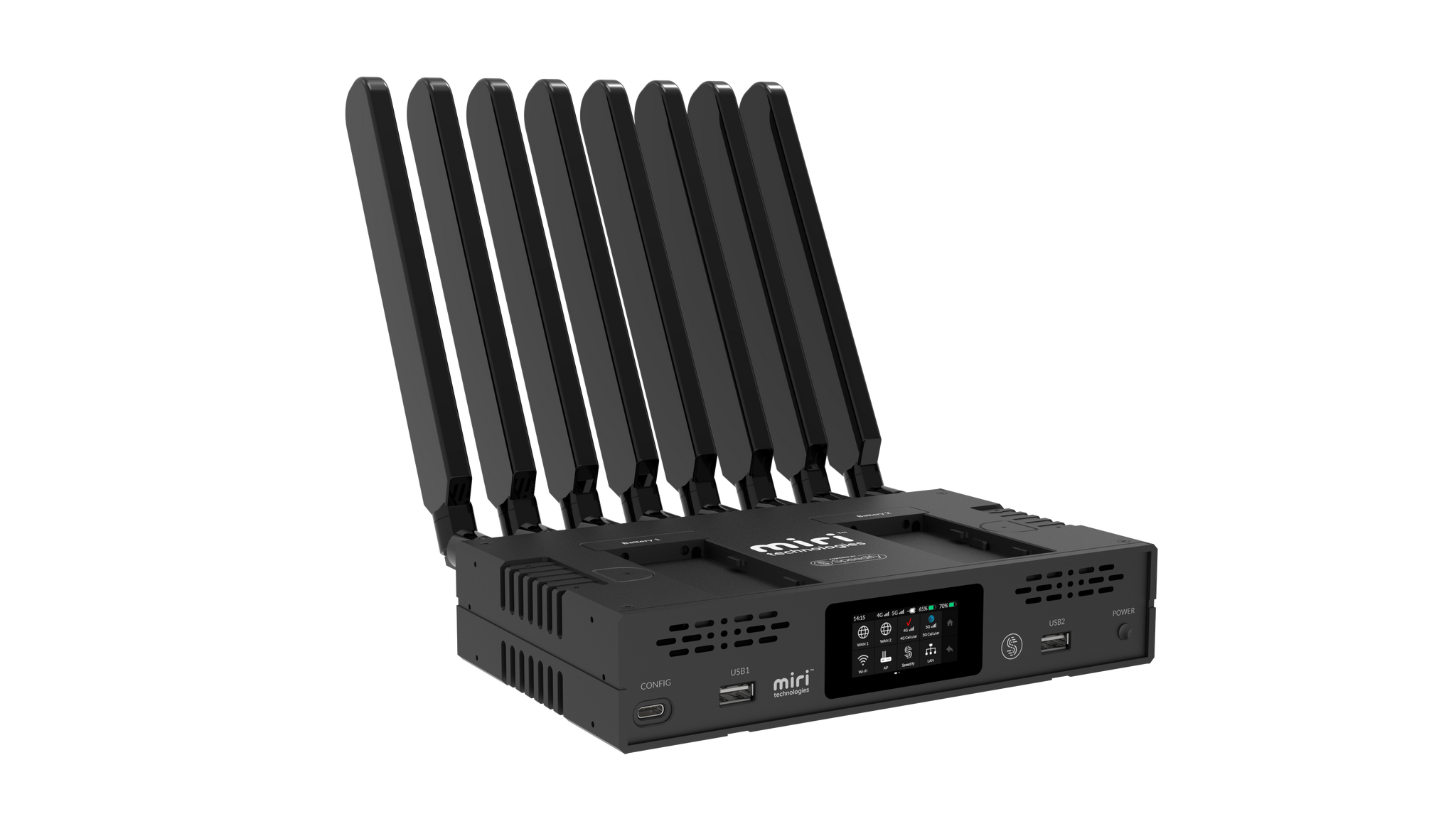 Miri X510 Cellular Bonded Router – Miri Technologies, Inc