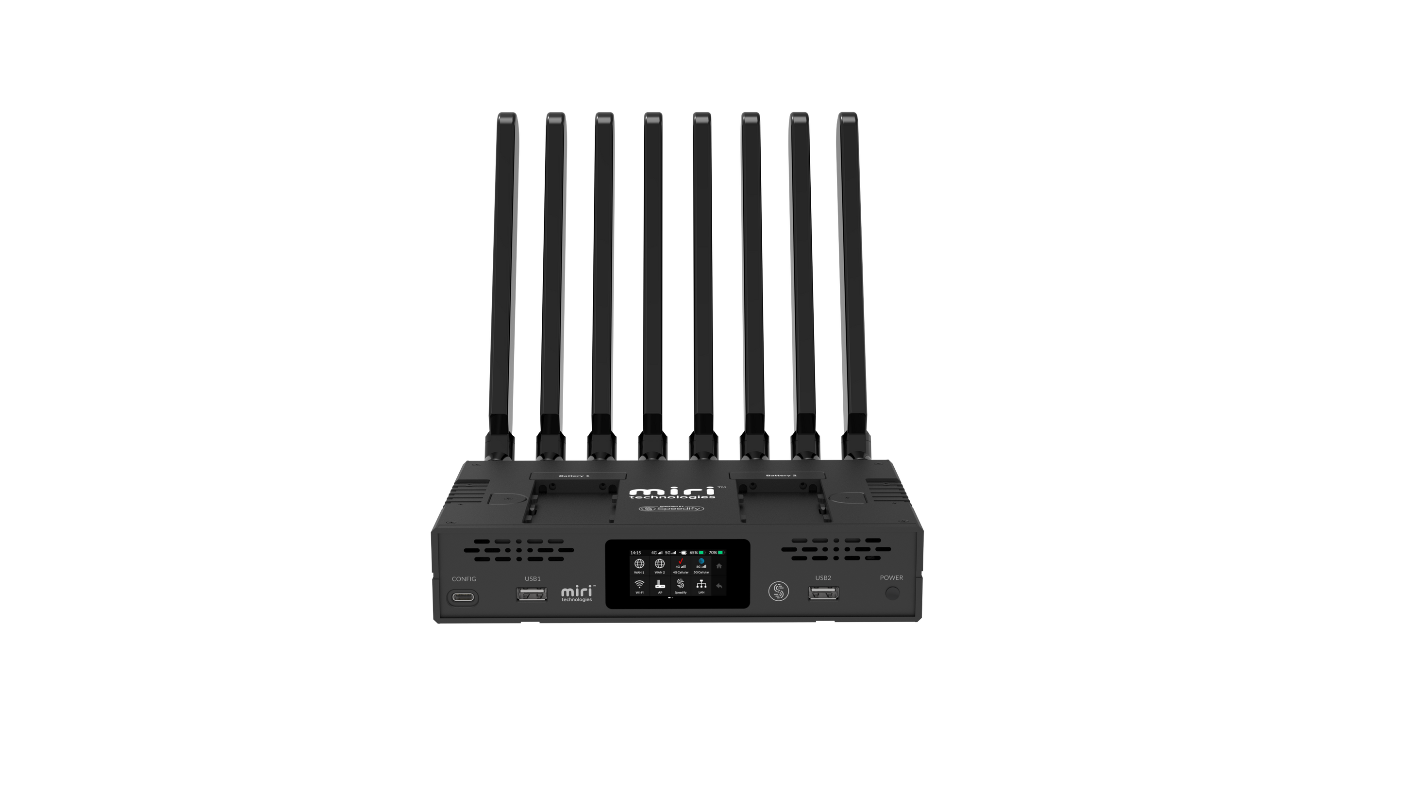 Miri X510 Cellular Bonded Router – Miri Technologies, Inc